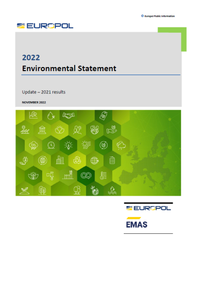 Europol Environmental Statement 2022 | Europol