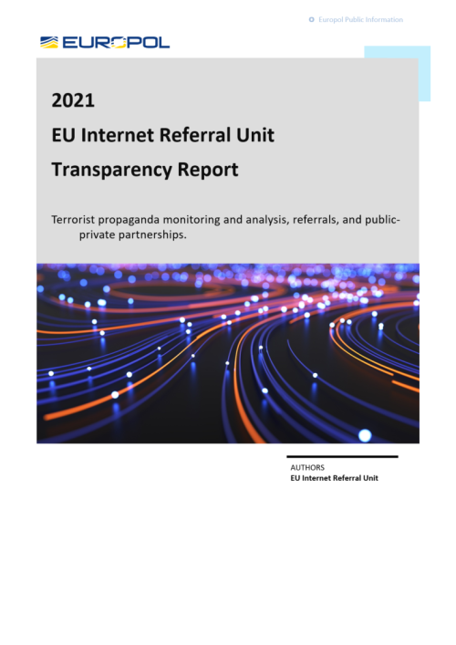 EU IRU Transparency Report 2021 | Europol