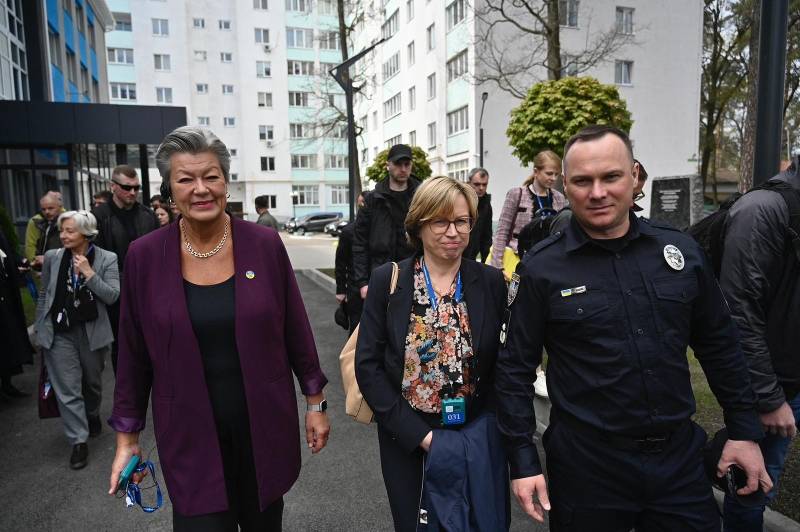 Europol Executive Director Visits Kyiv, Ukraine, May 2023 | Europol