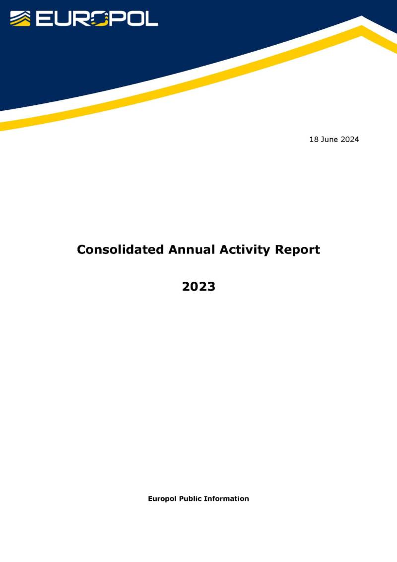 Consolidated Annual Activity Report (CAAR) 2023 | Europol