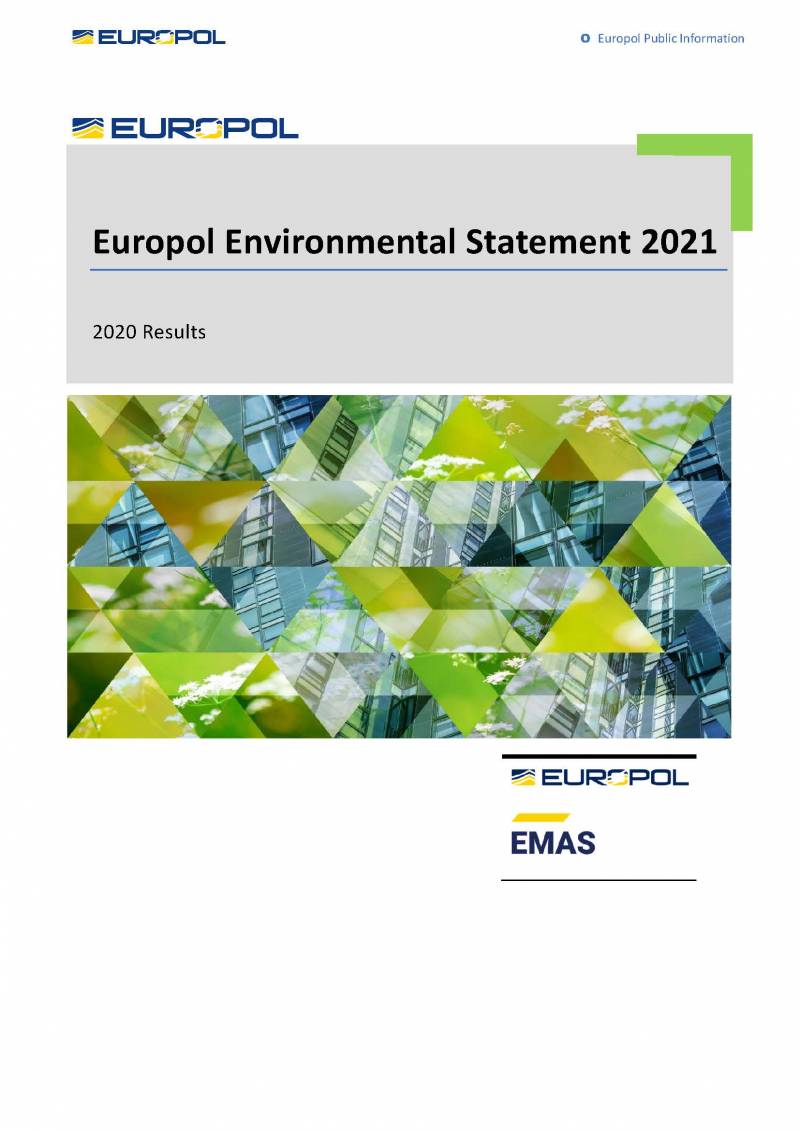 Europol Environmental Statement 2021 | Europol
