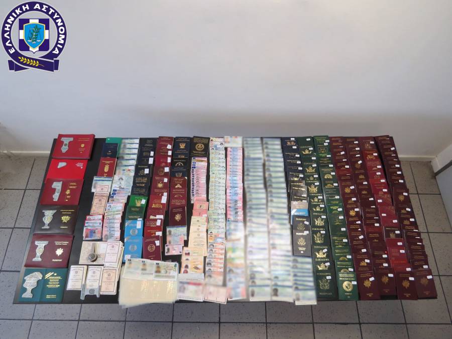 Eight arrests for printing fake documents in Greece – The criminal ...