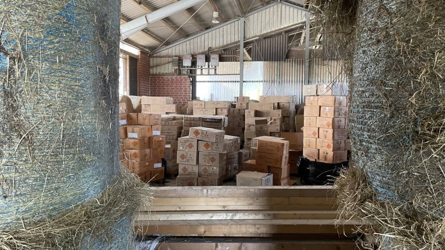 350 tonnes of dangerous fireworks seized in Germany and the Netherlands ...