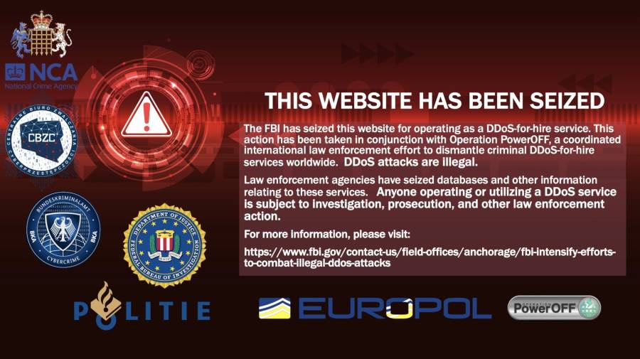 Global crackdown against DDoS services shuts down most popular ...