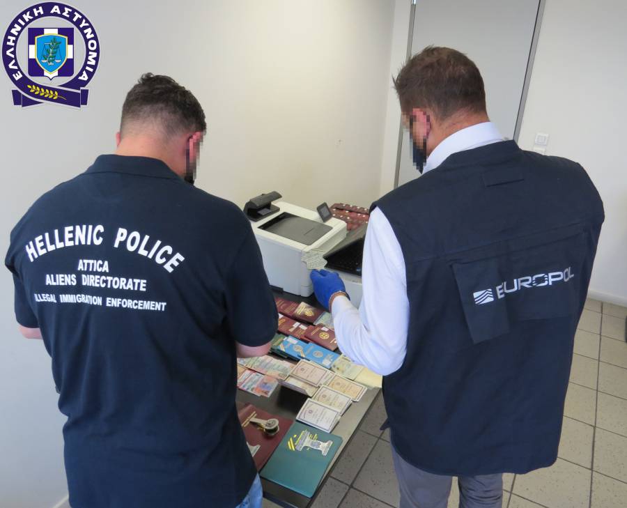 Eight arrests for printing fake documents in Greece – The criminal ...