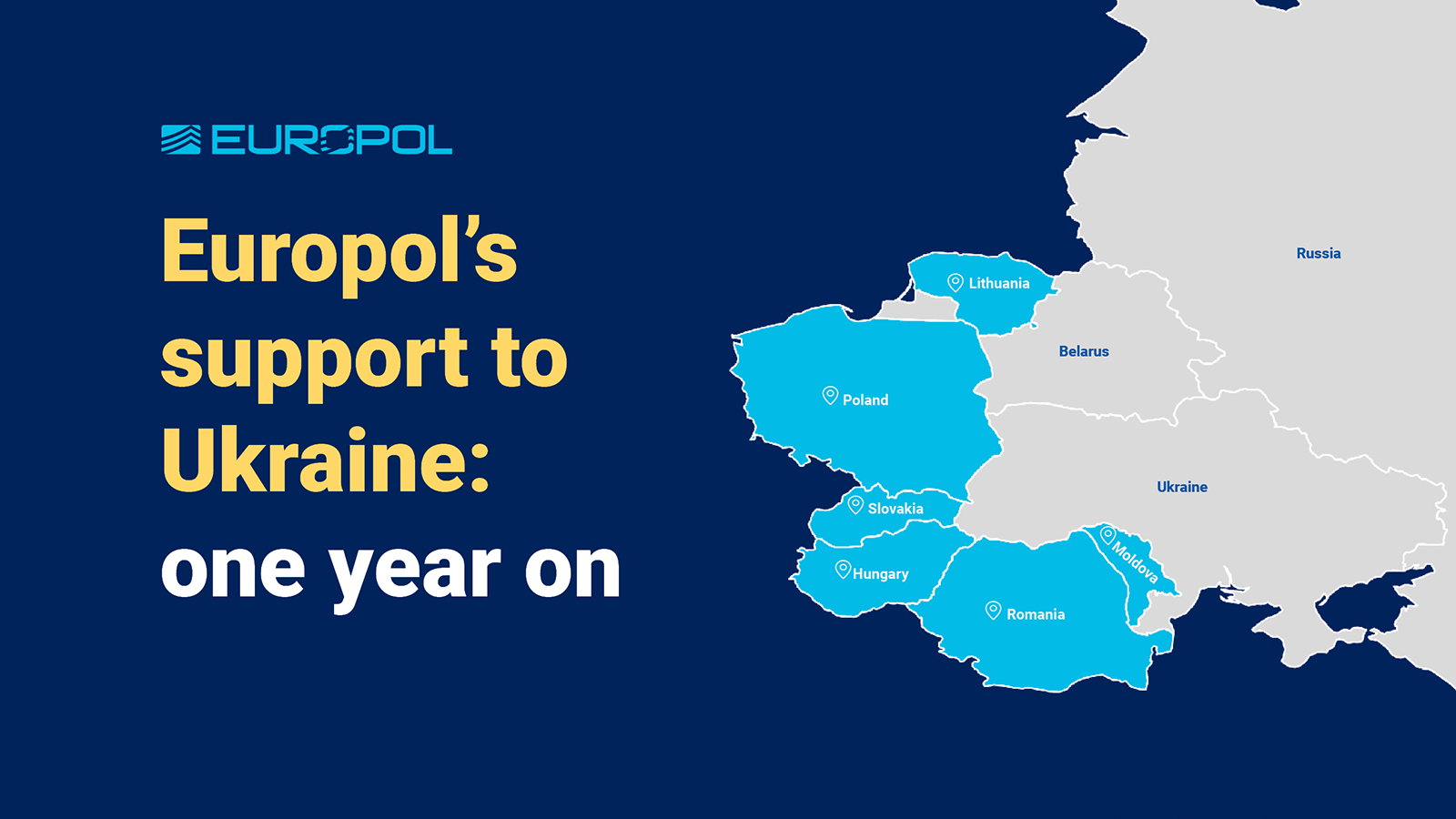 Europol's Support to Ukraine: One Year On | Europol